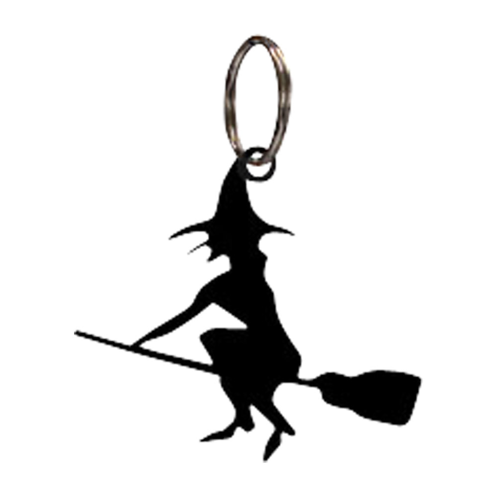 Village Wrought Iron Witch Key Chain | Wayfair