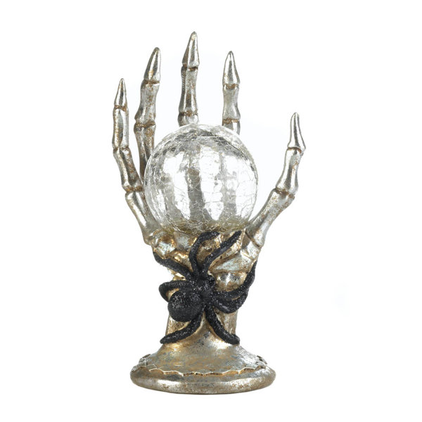 Zingz & Thingz Skeleton Hand with LED Light-Up Ball | Wayfair