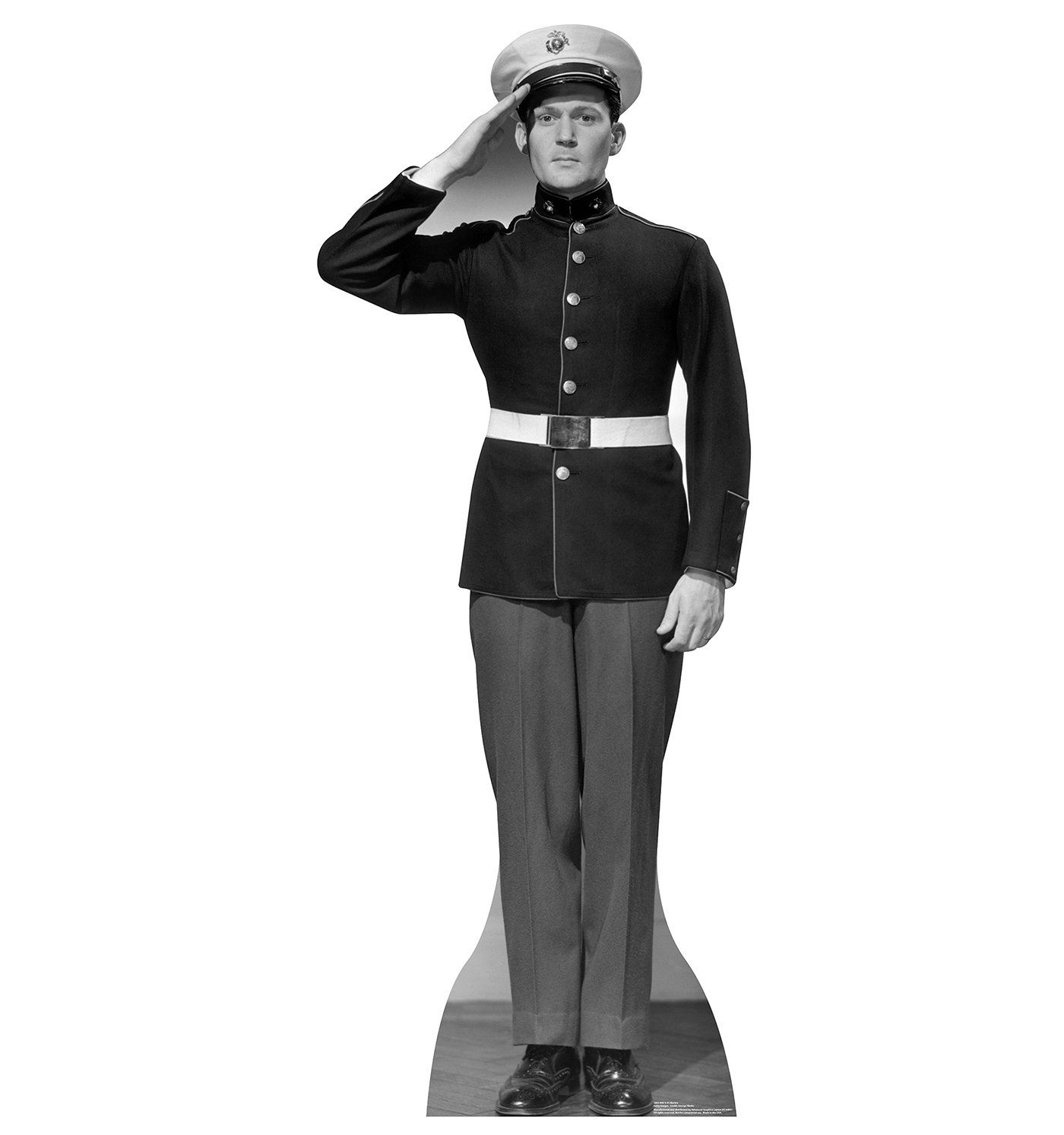 Advanced Graphics WW II U.S. Marine Cardboard Cutout Stand-Up | Wayfair