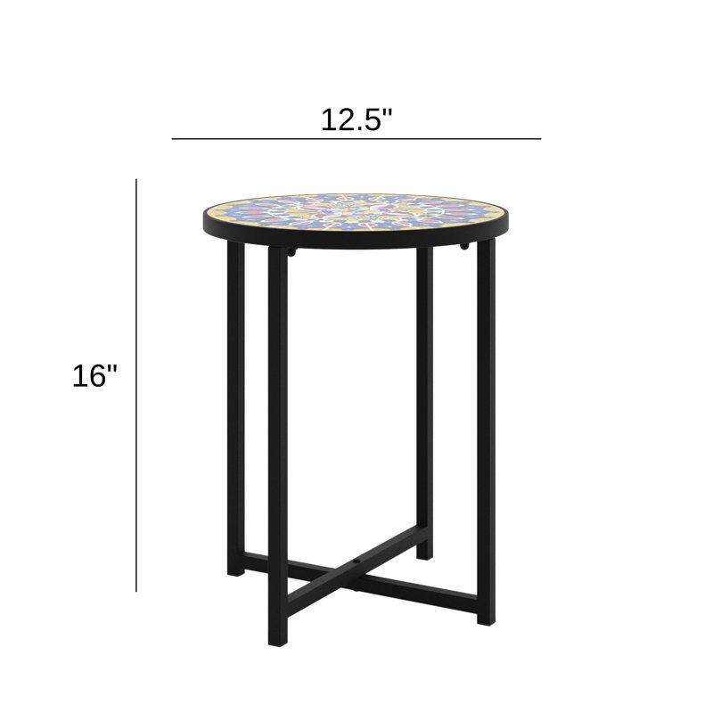 Lark Manor Allaynah Round Plant Table & Reviews | Wayfair