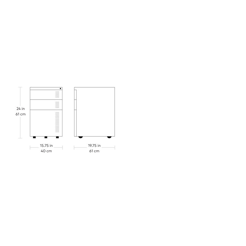 Gus Modern Perf File Cabinet | Wayfair