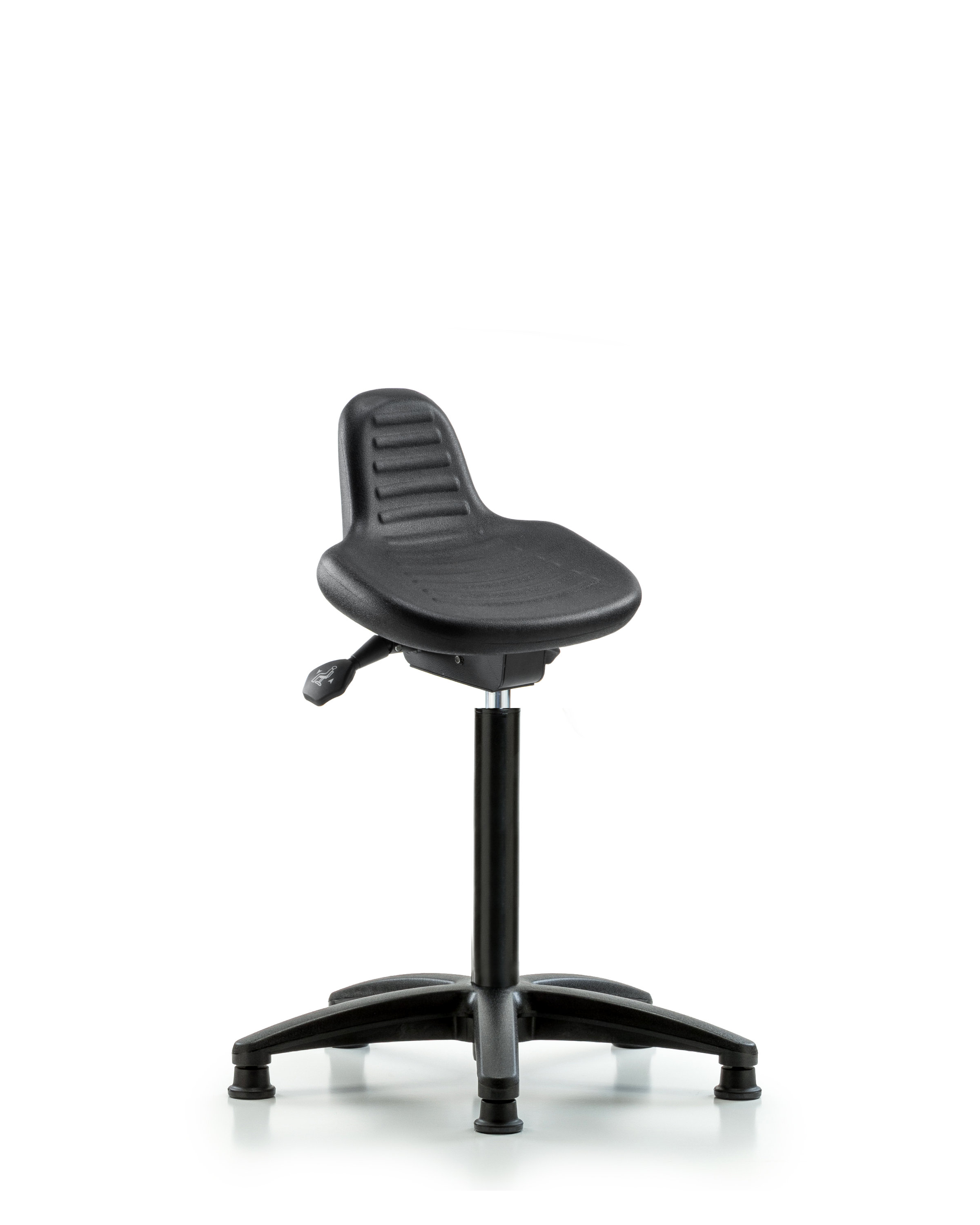 Symple Stuff Victor Height Adjustable Lab Stool | Wayfair