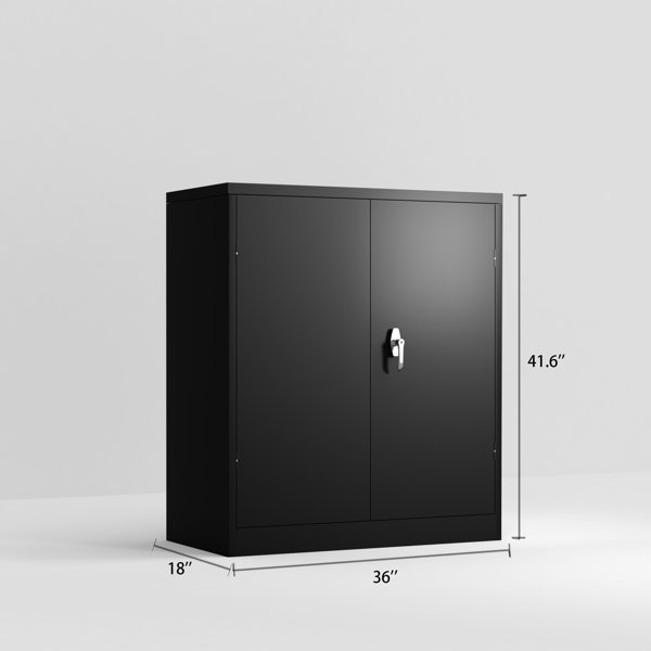 WFX Utility™ Merrimac 42" H x 36" W x 18" D Steel Storage Cabinet ...
