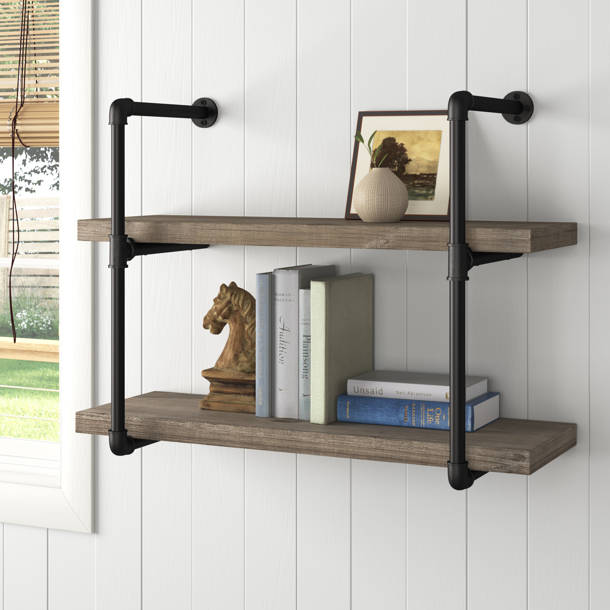 17 Stories Yingst 2-Tier Wall Shelf & Reviews | Wayfair