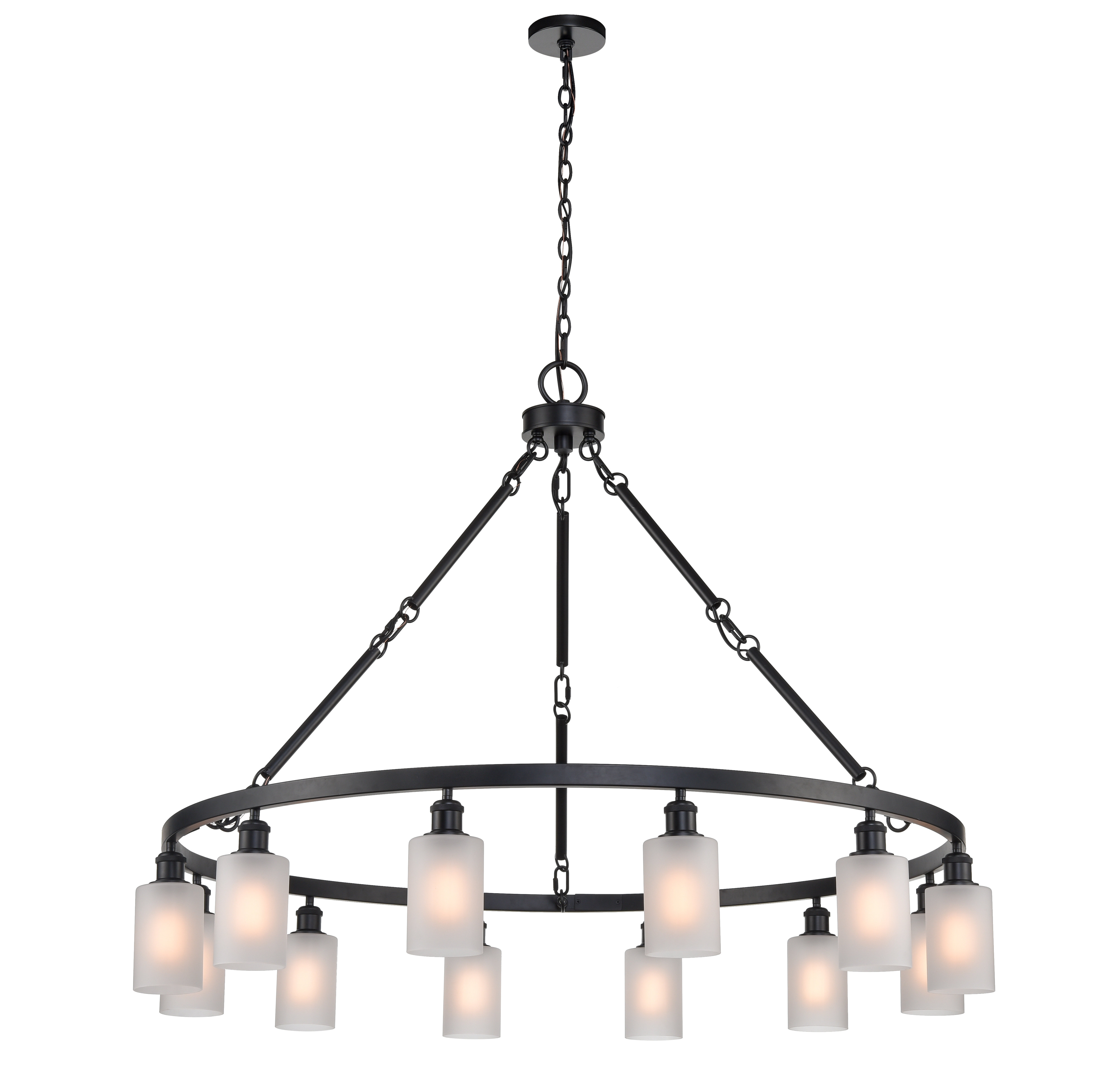 Gracie Oaks Monyea 12 - Light Dimmable Chandelier | Wayfair