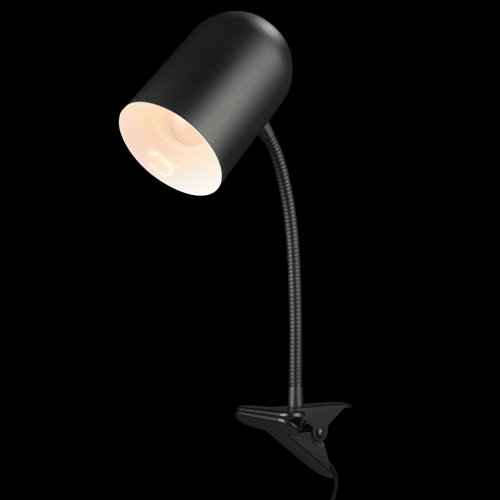 Ebern Designs Jelisaveta Metal Clip On Lamp & Reviews | Wayfair