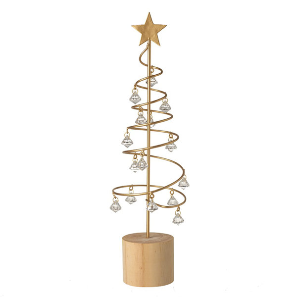 The Seasonal Aisle Swirl Tree with Gems | Wayfair.co.uk