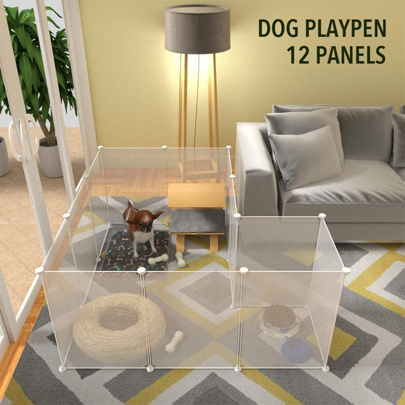 Allisandro Transparent Pet Pen & Reviews | Wayfair