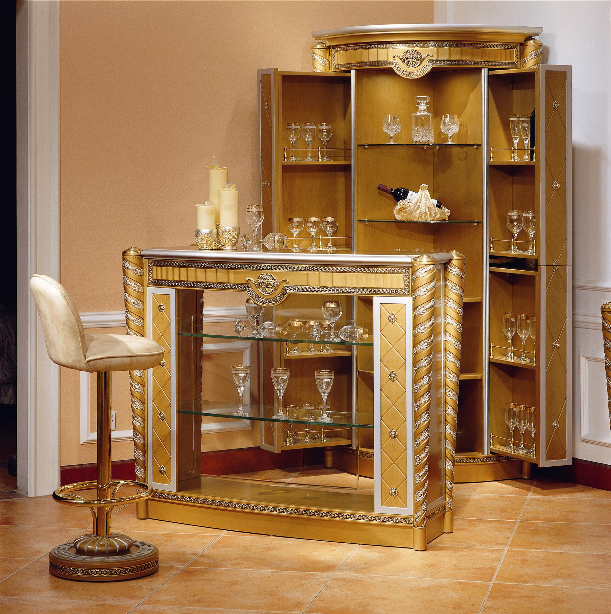 Astoria Grand Zeus Bar Cabinet | Wayfair
