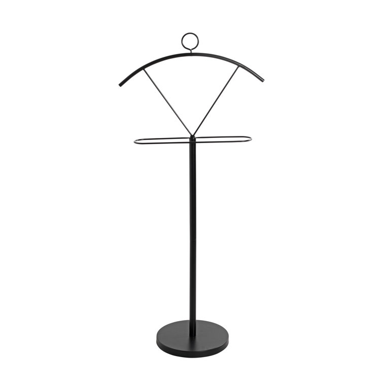 ClassicLiving Shearer Freestanding Valet Stand in Black | Wayfair.co.uk