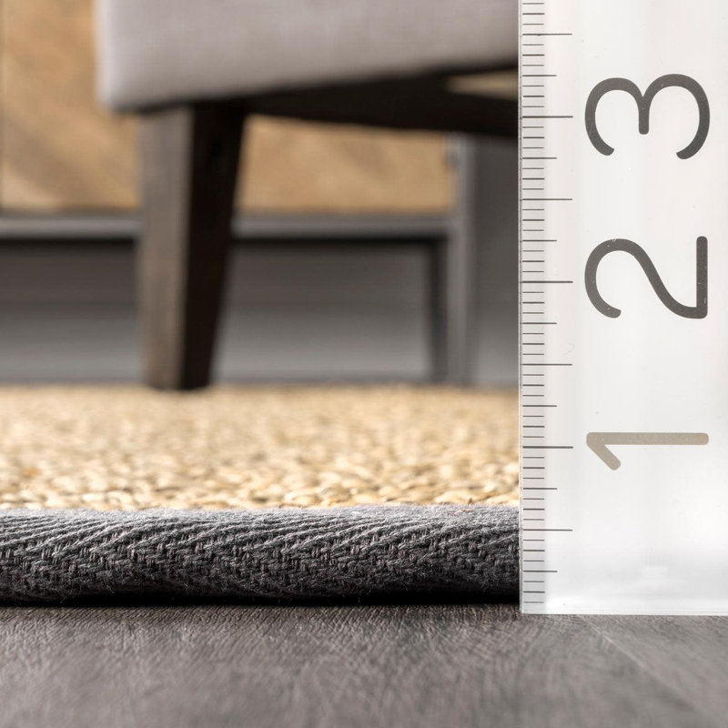 Bay Isle Home Bengtson Bamboo Slat/Seagrass Light Brown Rug | Wayfair