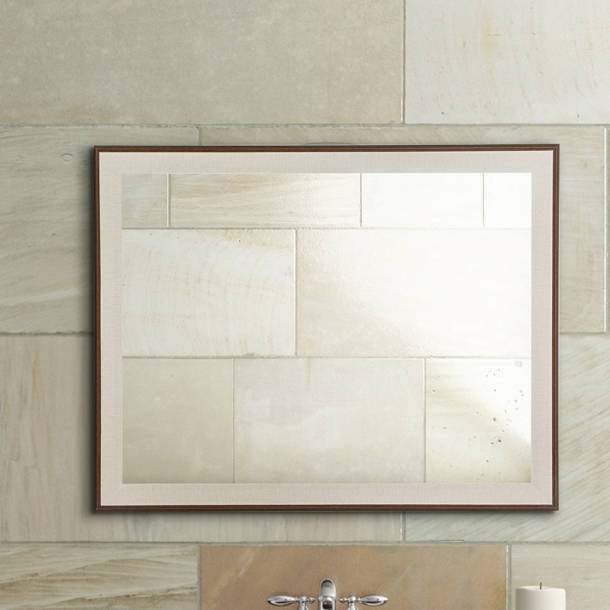 Red Barrel Studio® Cecilton Rectangle Wood Wall Mirror & Reviews | Wayfair
