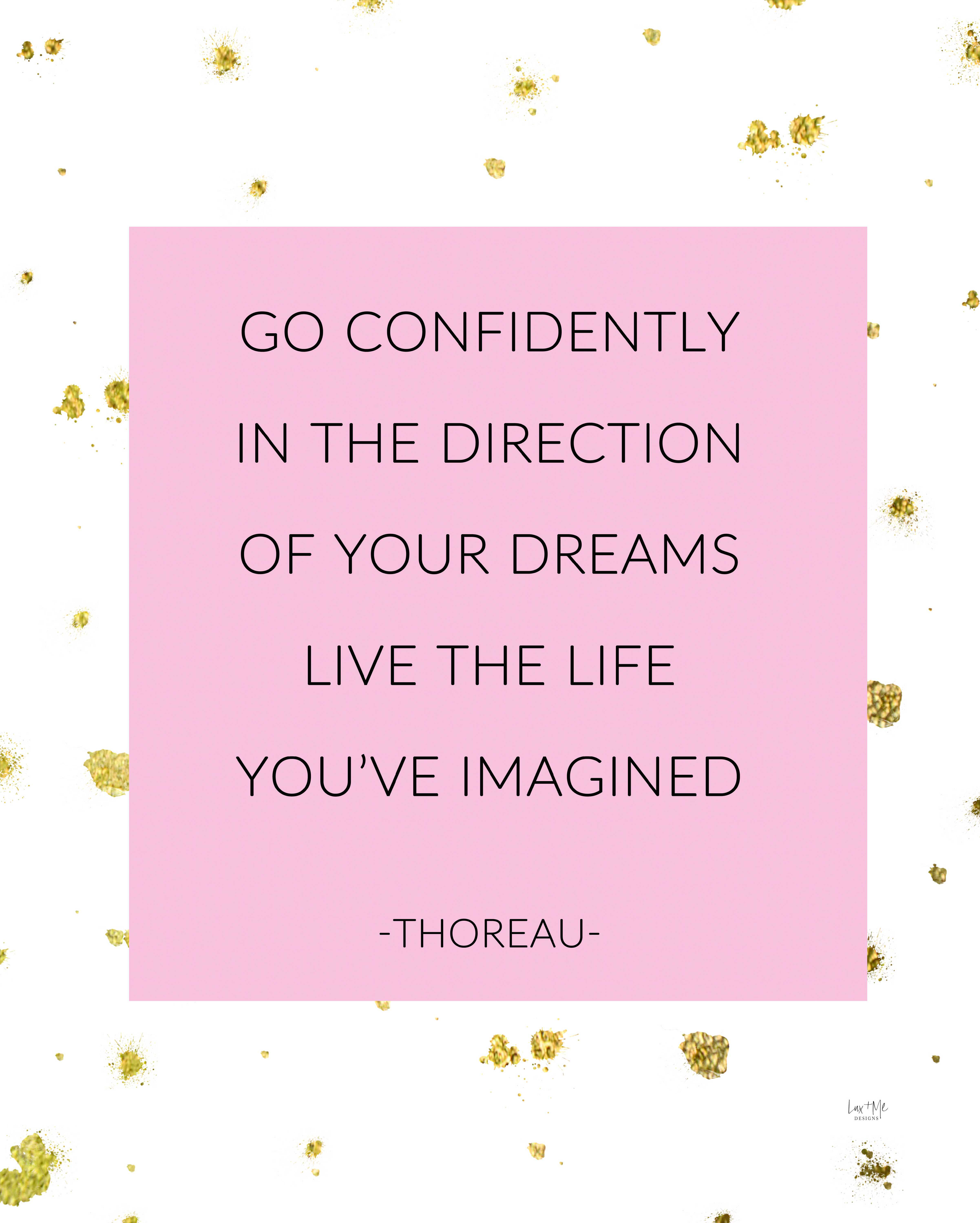 Trinx Live The Life You've Imagined - Wrapped Canvas Textual Art | Wayfair