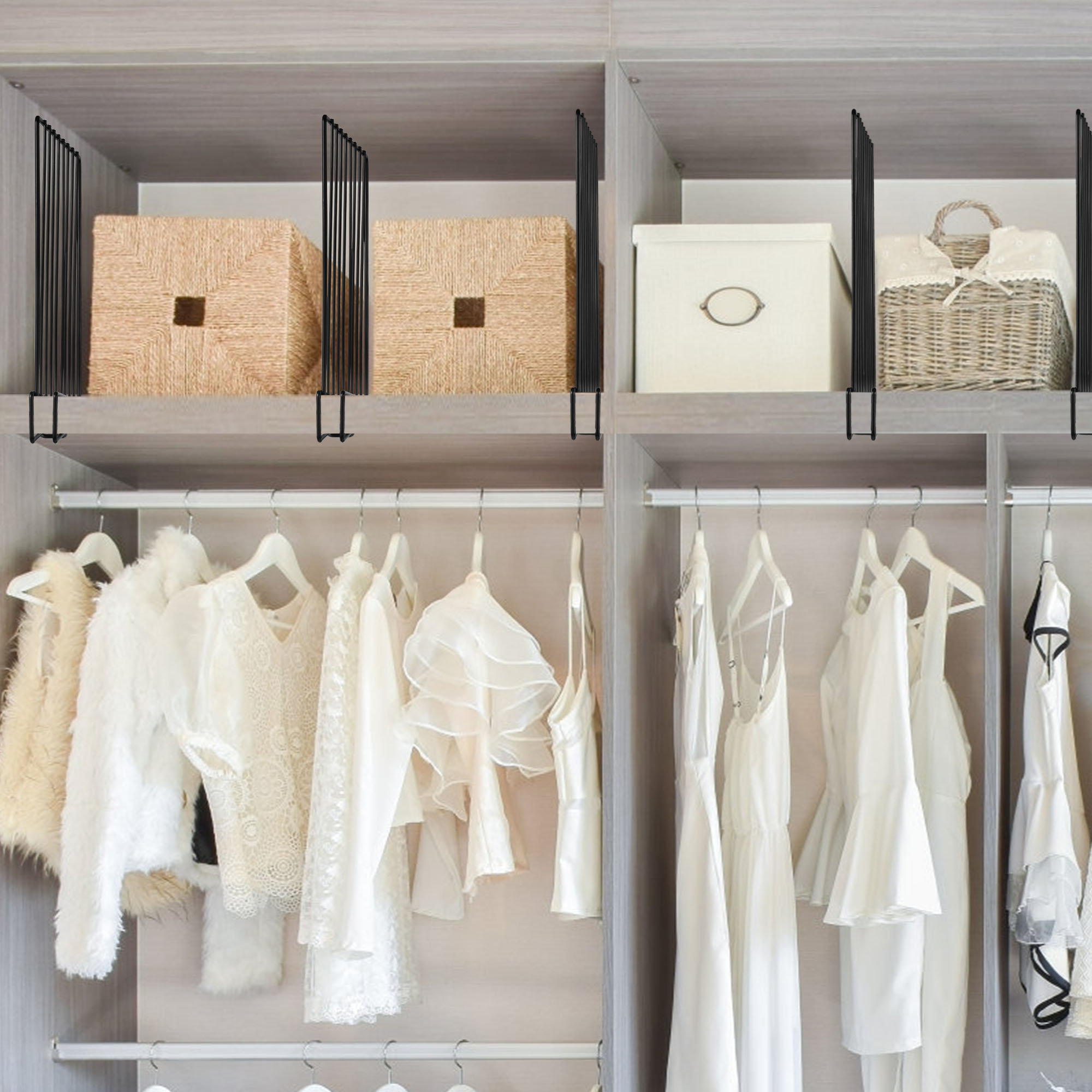 Rebrilliant Kison Shelf Dividers | Wayfair