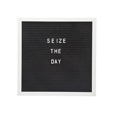 Latitude Run® Felt Free Standing Changeable Letter Board | Wayfair