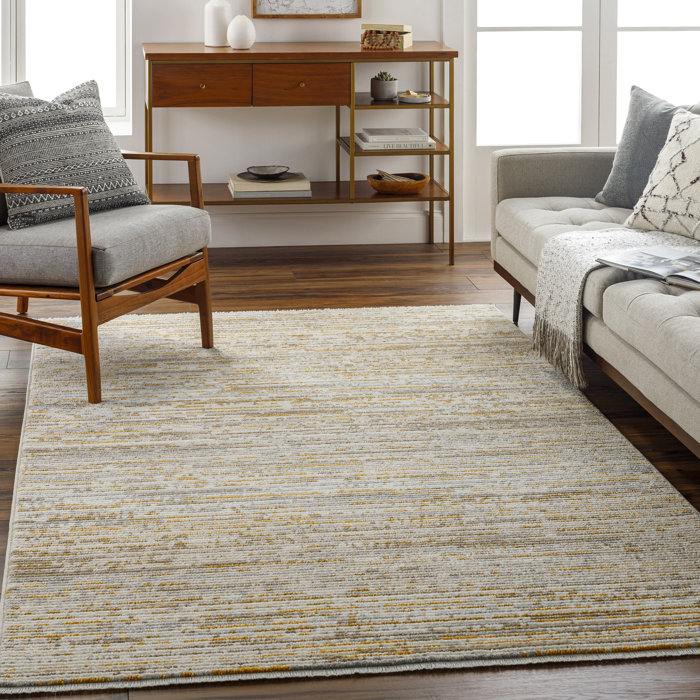 Trent Austin Design® Osterman Performance Khaki/Marigold/Cream Rug ...