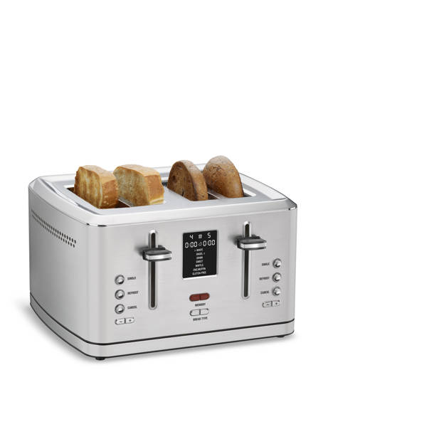 Cuisinart 4-Slice Digital Toaster with Memory set & Reviews | Wayfair