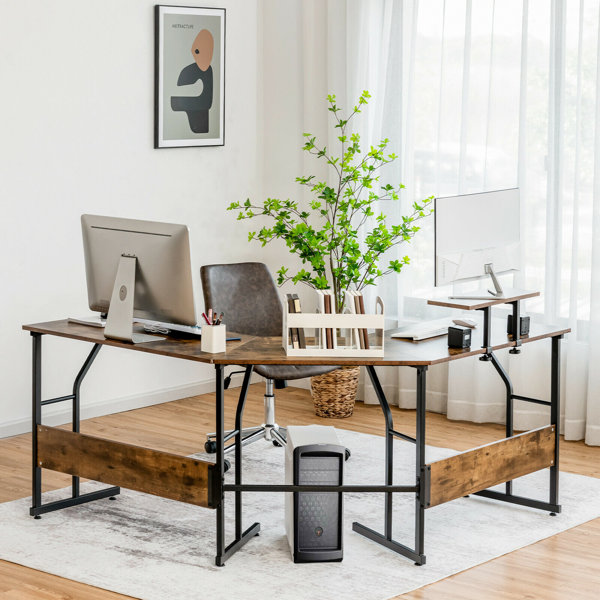 17 Stories 88.5'' Desk | Wayfair