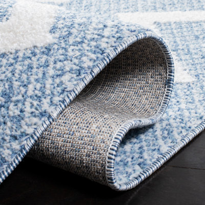 Union Rustic Sherwin Ivory/Light Blue Rug | Wayfair