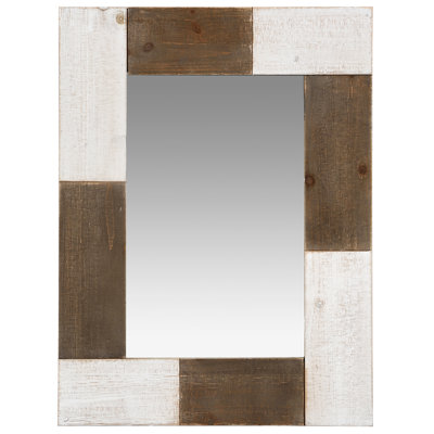 Dovecove Rectangle Wood Mirror & Reviews | Wayfair