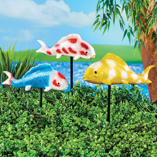 Fish-garden-stake | Wayfair