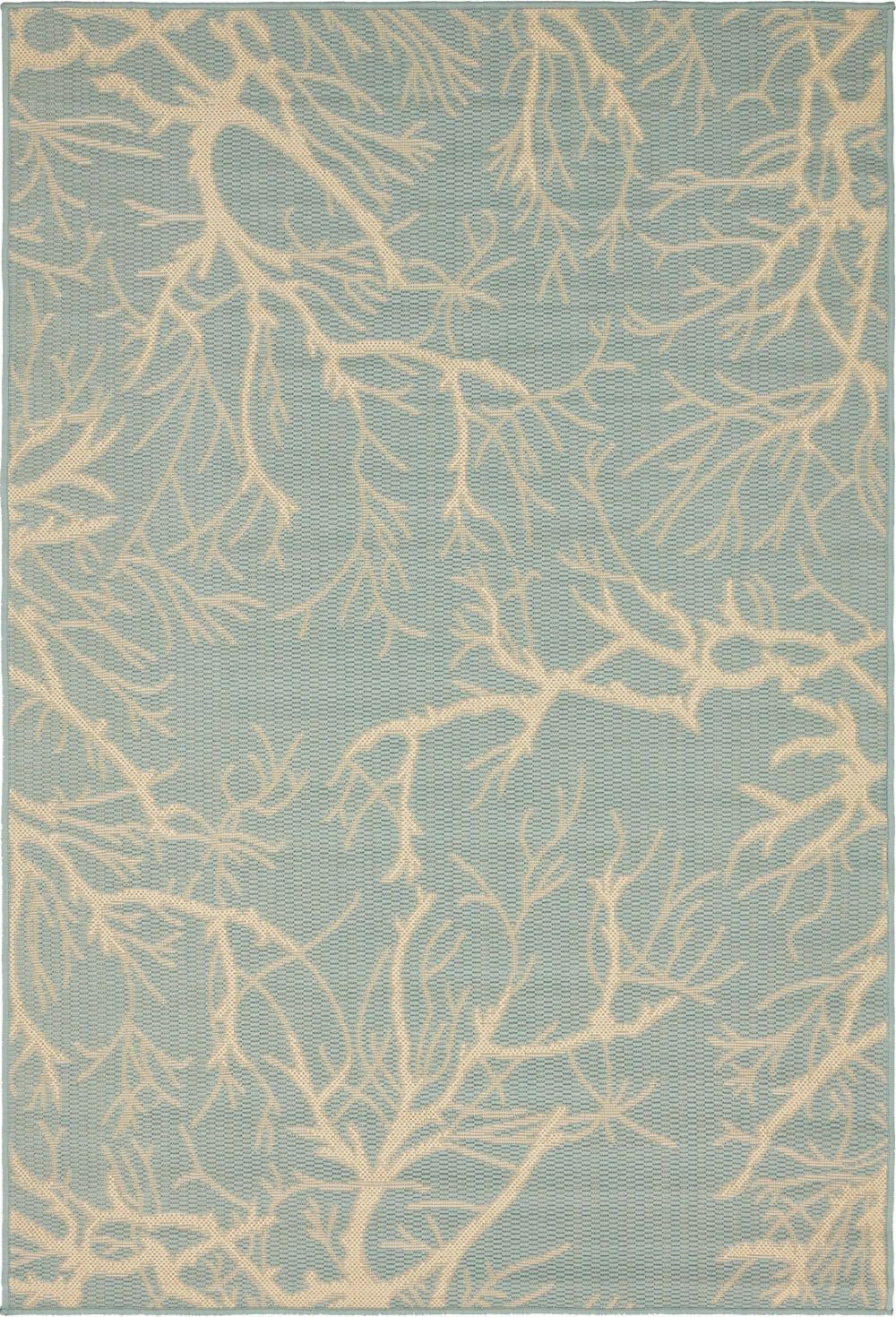 Highland Dunes Outdoor Veranda Area Rug Swim Color | Wayfair