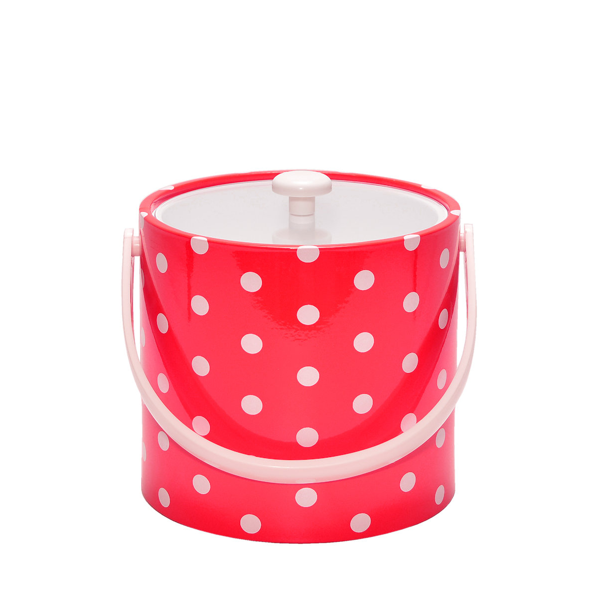 Mr Ice Bucket Polka Dot Ice Bucket & Reviews | Wayfair