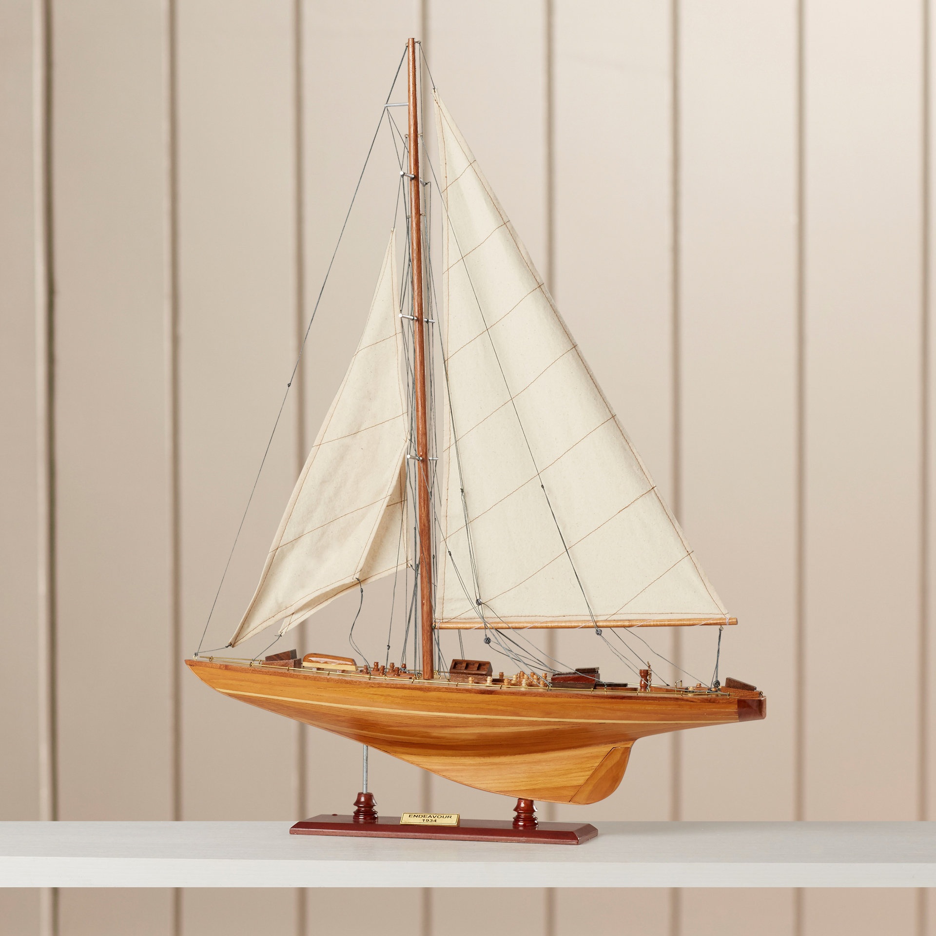Breakwater Bay Small Endeavour Model Boat & Reviews | Wayfair