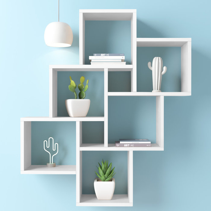 Hashtag Home 6 Piece Square Cubby Shelf & Reviews | Wayfair.co.uk