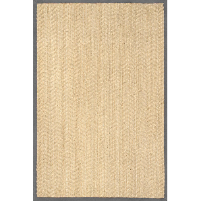 Bay Isle Home Bengtson Bamboo Slat/Seagrass Light Brown Rug | Wayfair