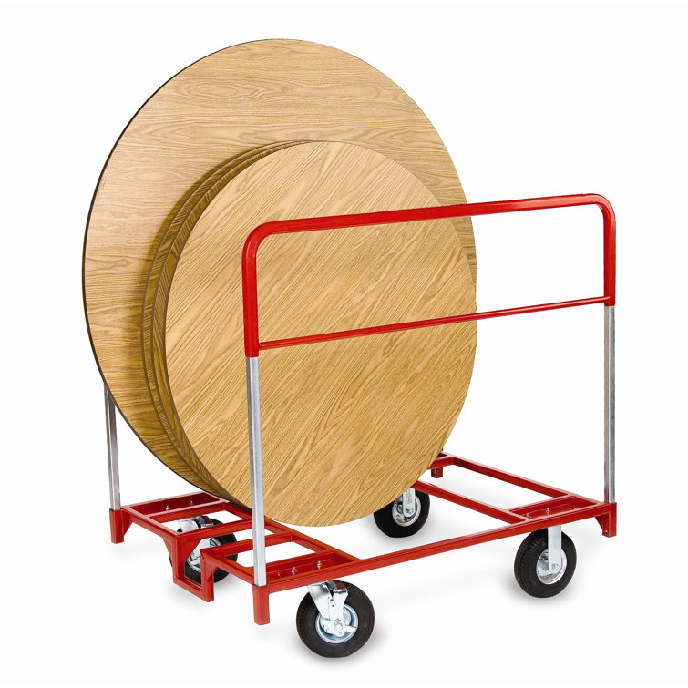 Raymond Products 1000 lb. Capacity XL Round Folding Table Dolly | Wayfair