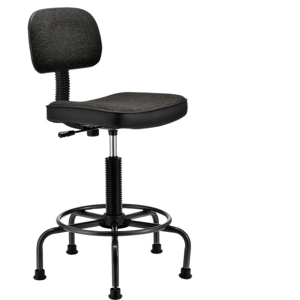 Interion Height Adjustable Industrial/Shop Stool | Wayfair