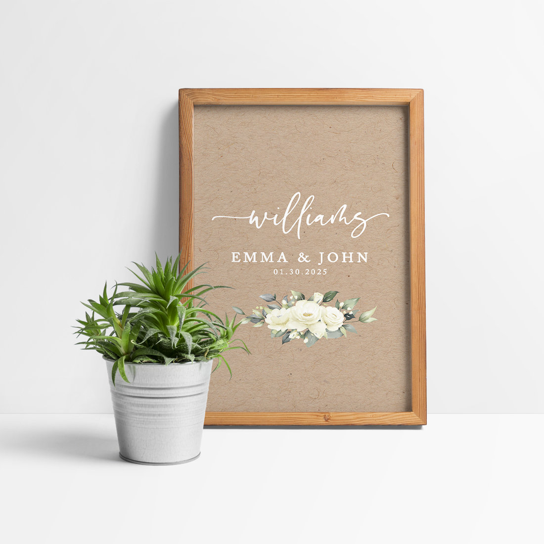 Koyal Wholesale Paper Wedding Welcome Sign | Wayfair