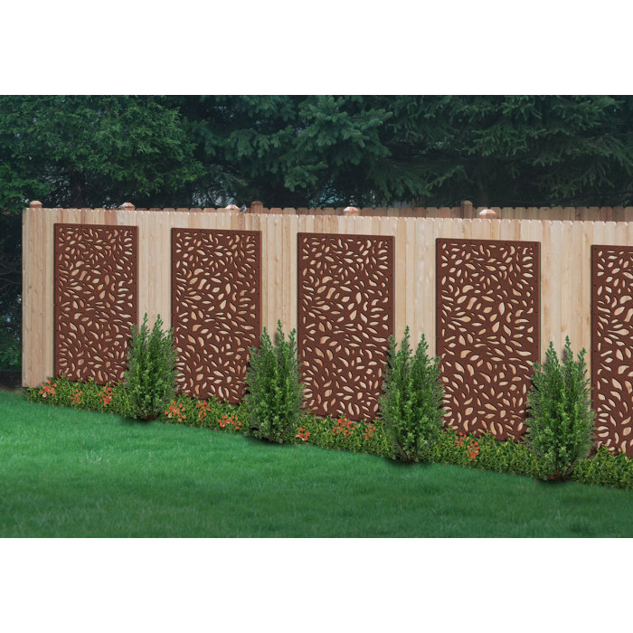DESIGN-VU Evergreen Decorative Privacy Panel | Wayfair
