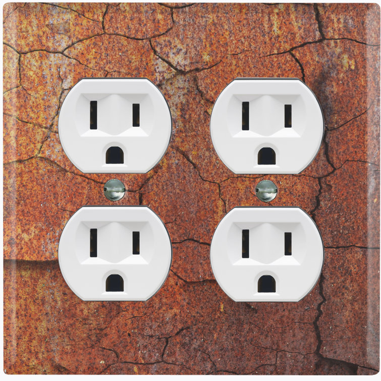 WorldAcc 2-Gang Duplex Outlet | Wayfair