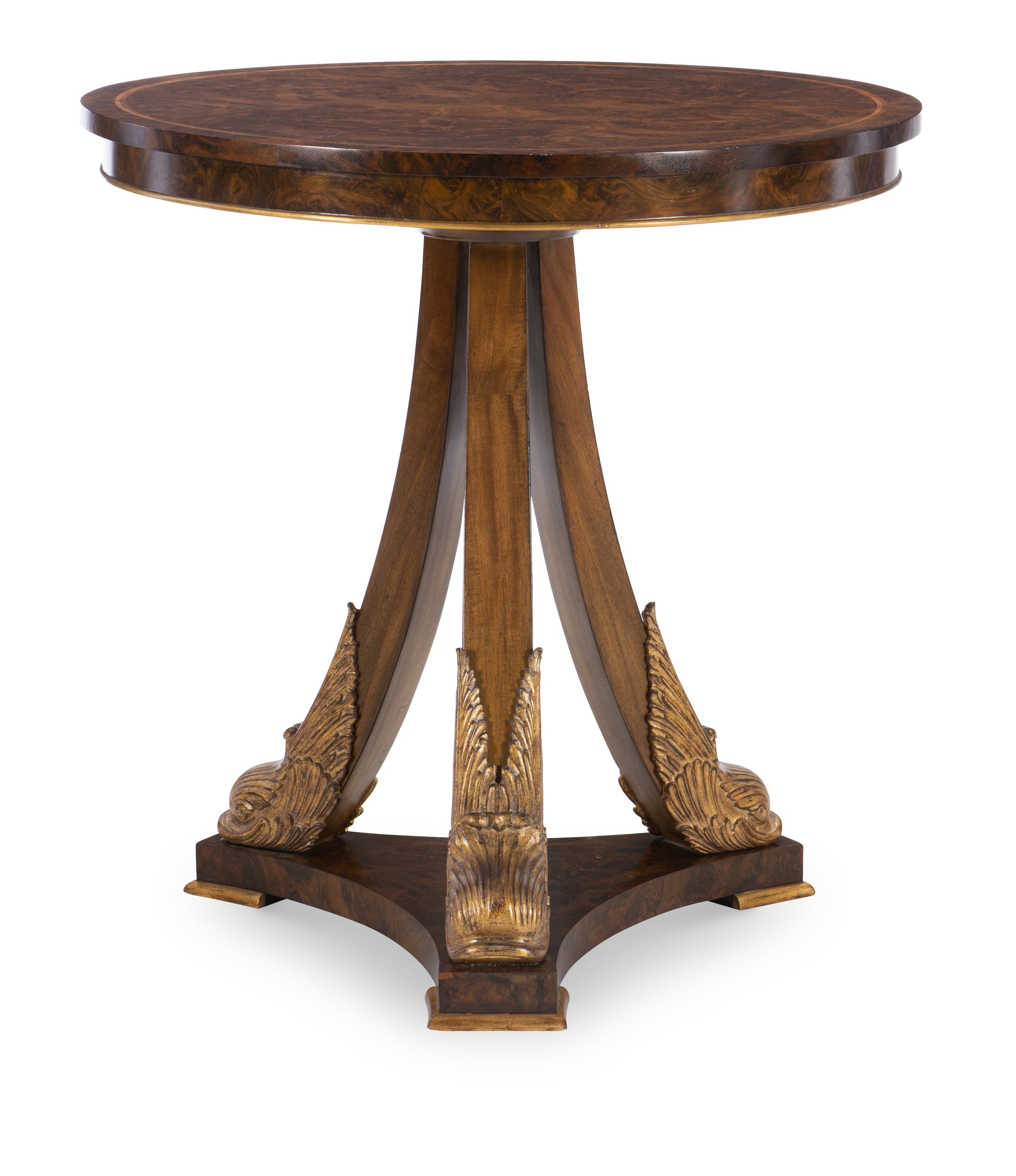 Maitland-Smith Acanthus Round End Table | Perigold