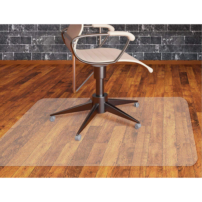DirectWicker Hard Floor Rectangular Chair Mat & Reviews | Wayfair