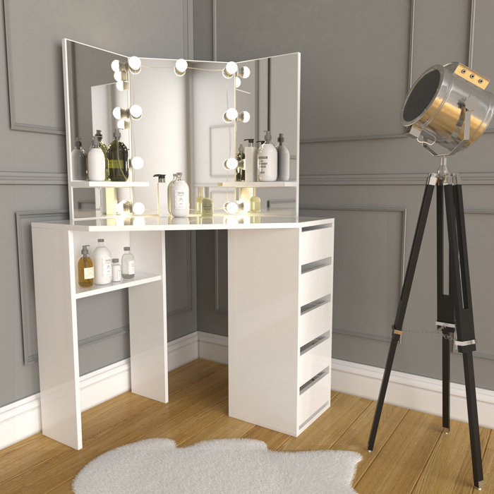 Etta Avenue™ Hazelle Vanity & Reviews | Wayfair
