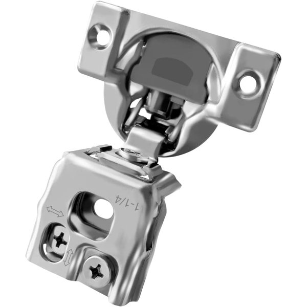 Berta 1 1/4 105 Degree Soft Close Face Frame Concealed Overlay Hinge ...
