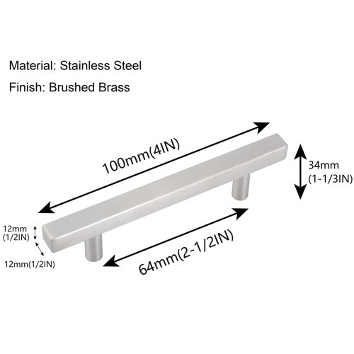 NEWBANG 2 1/2" Center to Center Bar Pull Multipack & Reviews | Wayfair