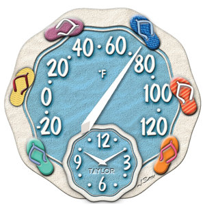 Taylor Wall Clock & Reviews | Wayfair