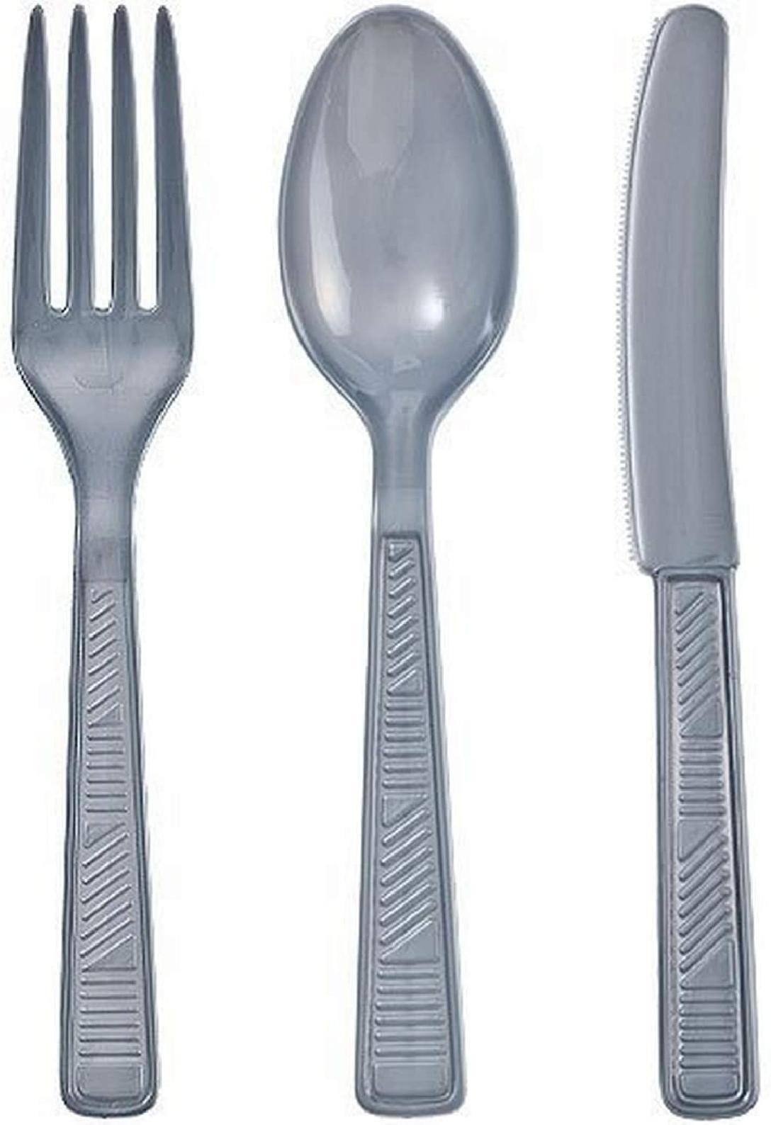 taffy_trading Plastic Disposable Flatware Set | Wayfair