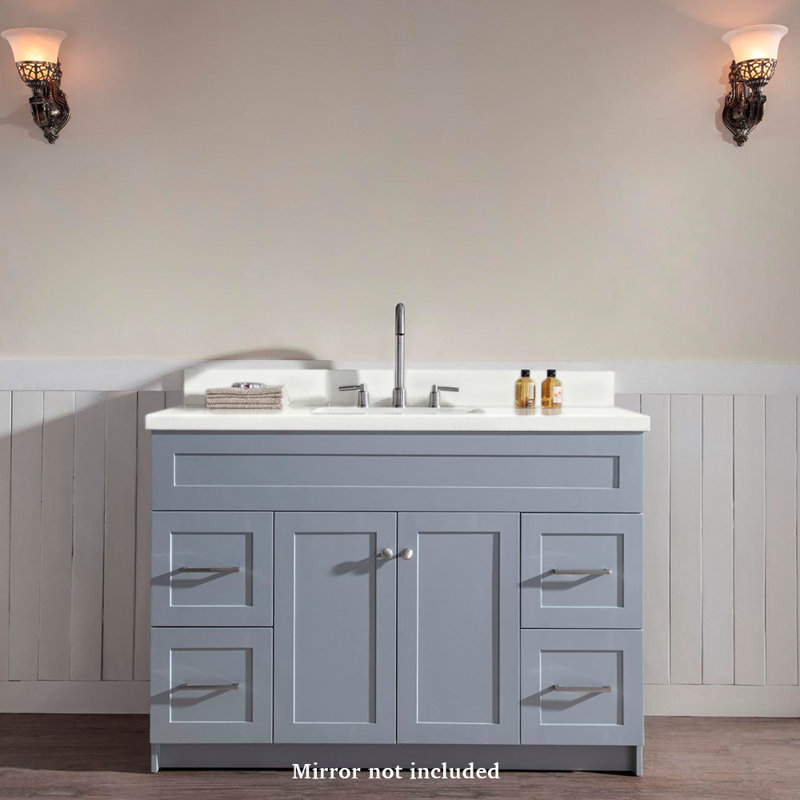 Winston Porter Westman 49'' Free-standing Single Bathroom Vanity with ...