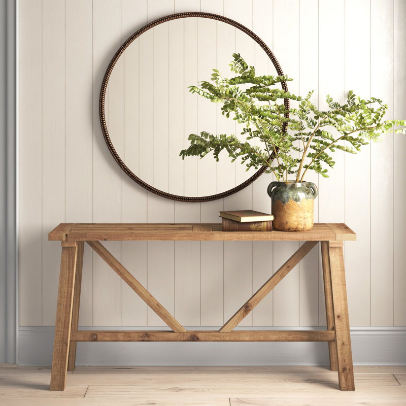 Birch Lane™ Bentwood 59'' Solid Wood Console Table & Reviews | Wayfair