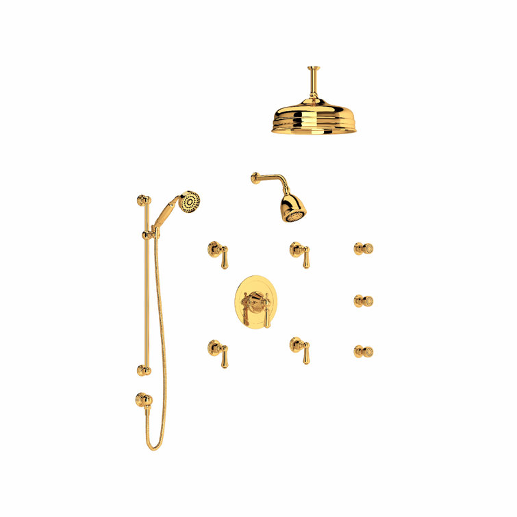 House of Rohl Georgian Era Pressure Balanced Complete Shower System ...