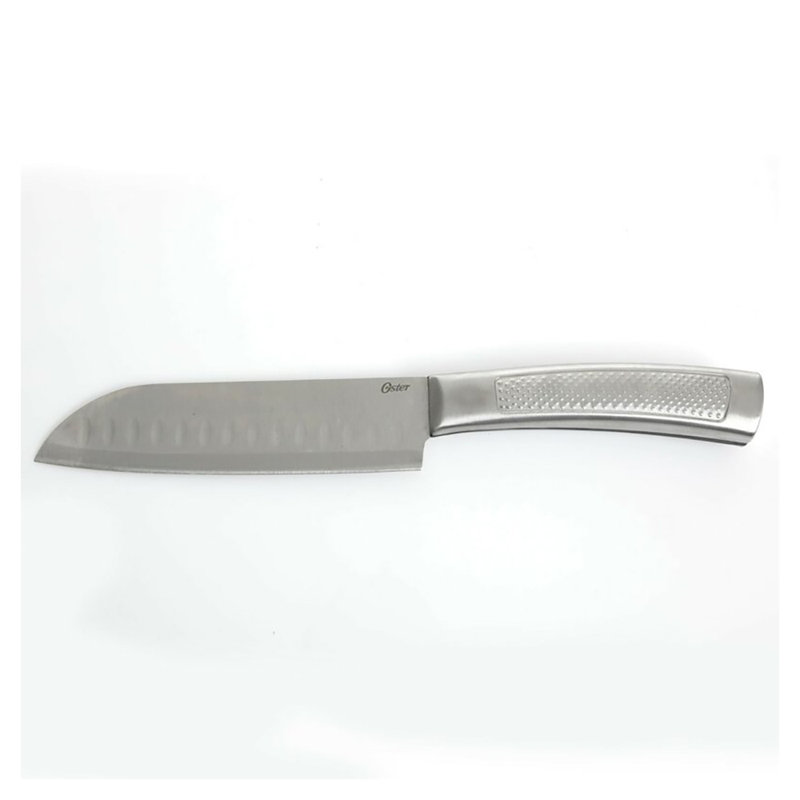 Oster Wellisford Stainless Steel Kitchen Knife Cutlery Set With Block ...
