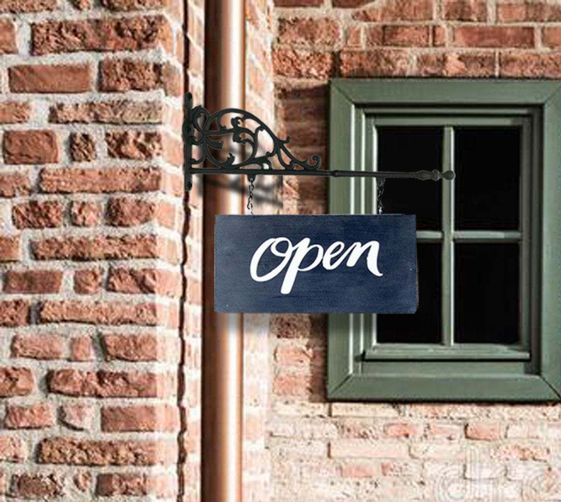 WFX Utility™ Long Hanging Sign Bracket | Wayfair