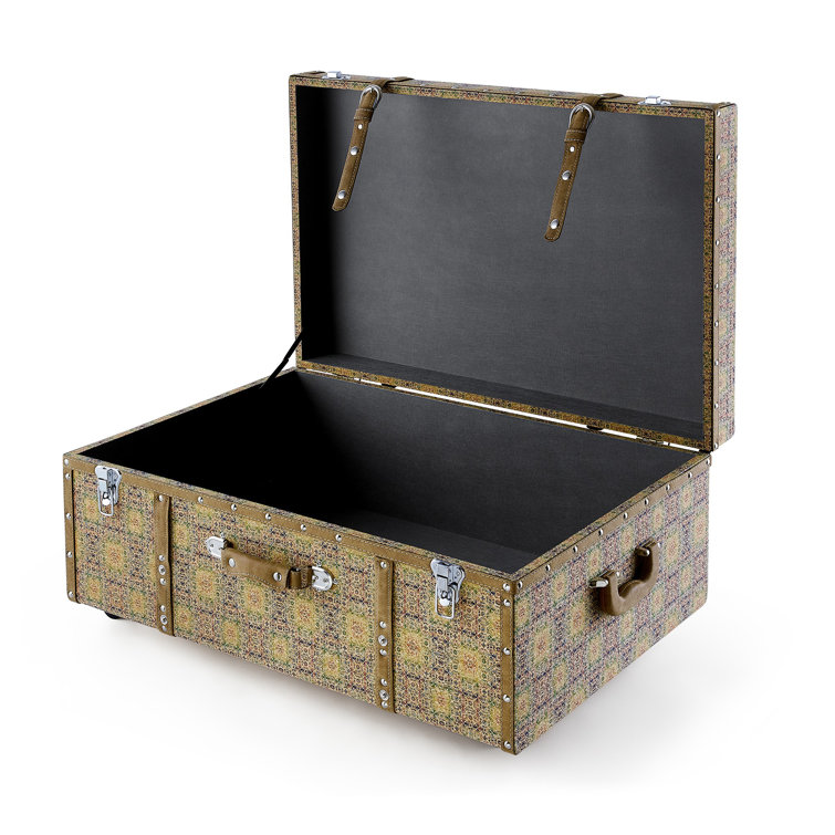 DormCo Texture Brand Trunk - Mosaic Sunrise | Wayfair