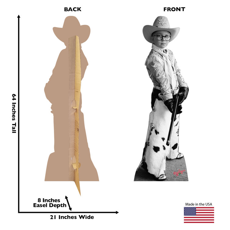 Advanced Graphics Ralphie Black & White - A Christmas Story Cardboard ...