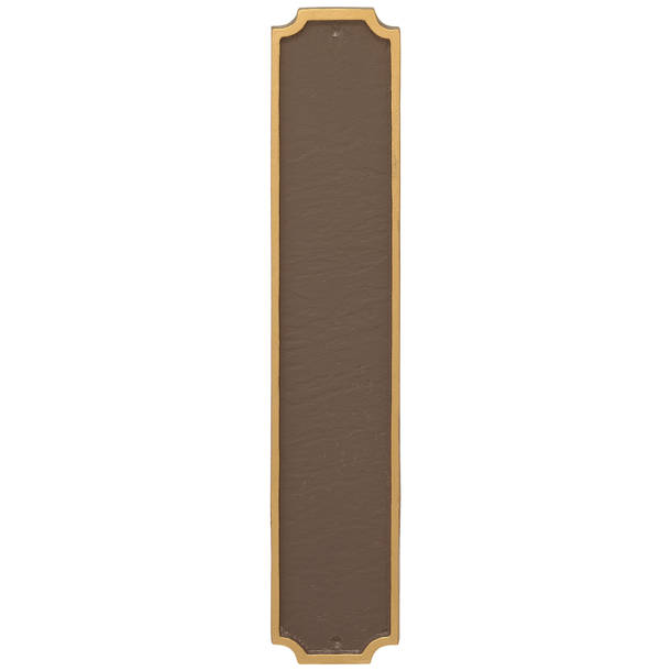 Montague Metal Products Camden Ivy 2-Line Wall Address Plaque & Reviews ...